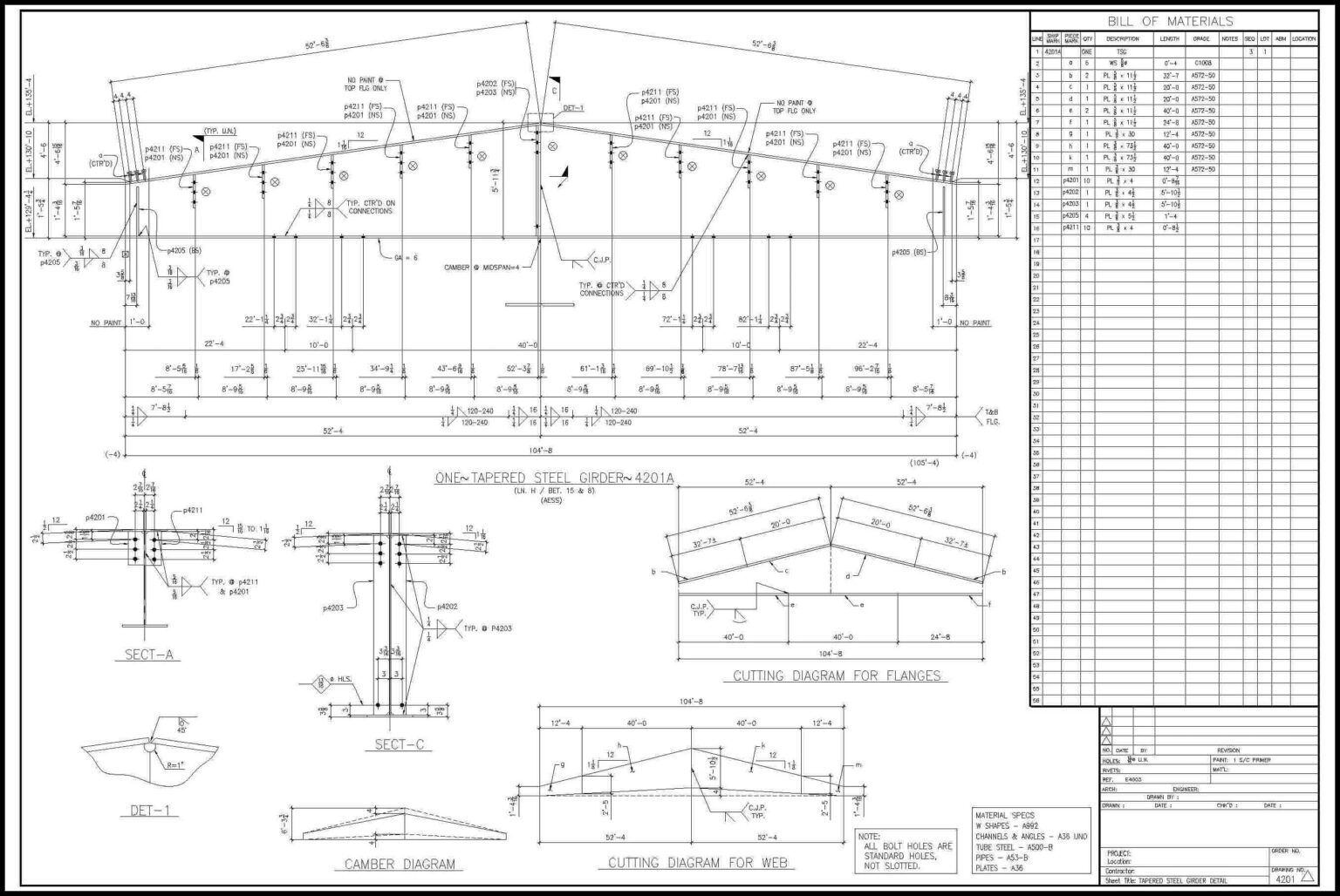 Sample Drawing – RM STRUCTURES